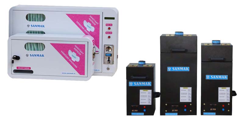 SANMAK INDIA,Chinniyampalayam Coimbatore - Napkin Incinerator in Coimbatore